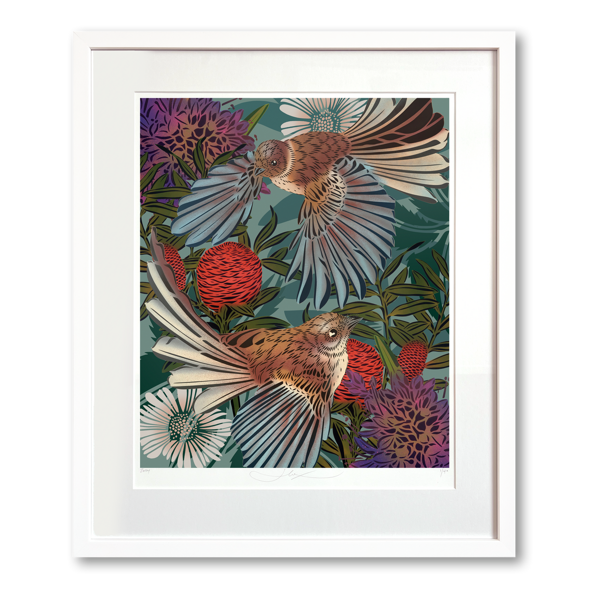 Flying Fantails Legacy Print - FLOX