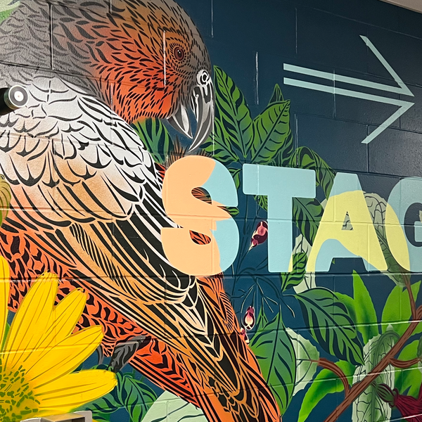 Spark Arena Mural - FLOX
